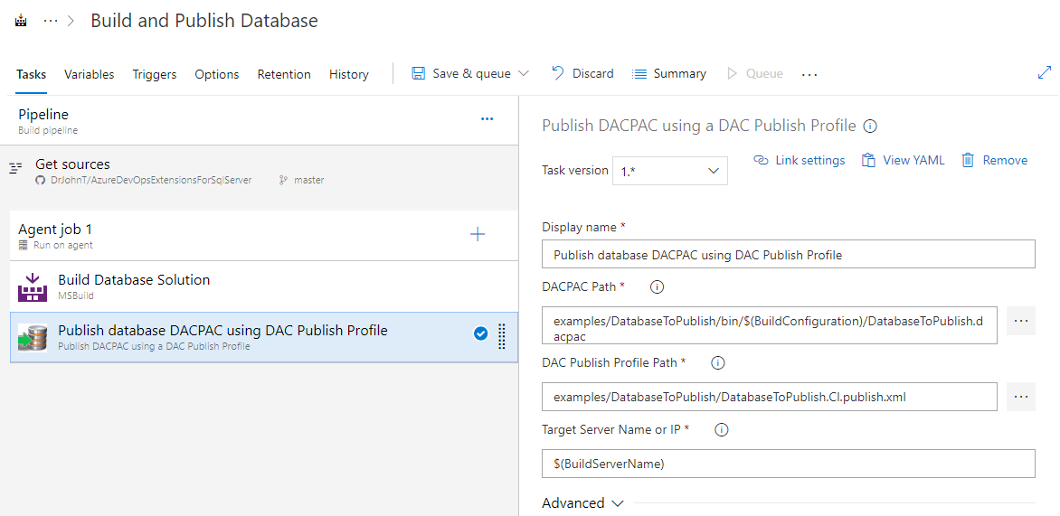 Deploy Database DACPAC Using A DAC Publish Profile Visual Studio